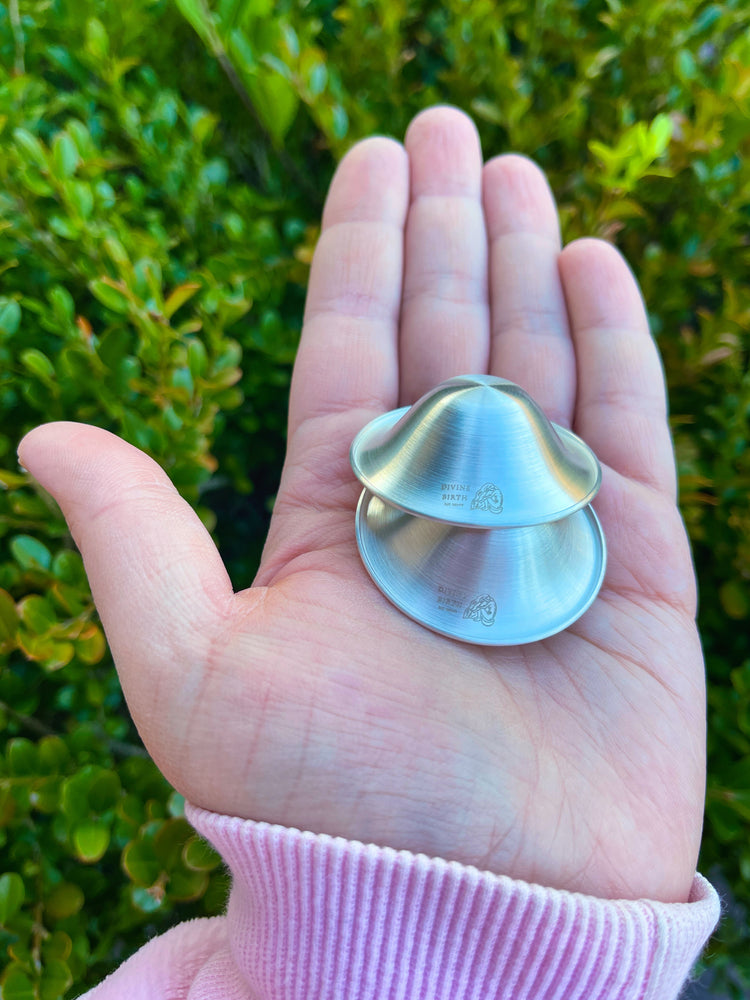 Silver Nursing Cups – Divine Birth